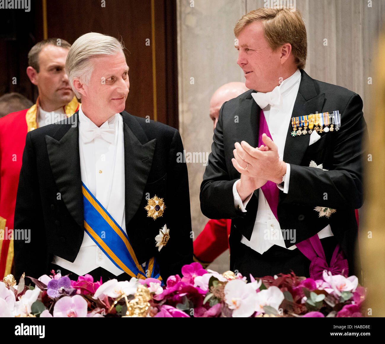 Amsterdam, The Netherlands. 28th Nov, 2016. King Philippe and Queen ...