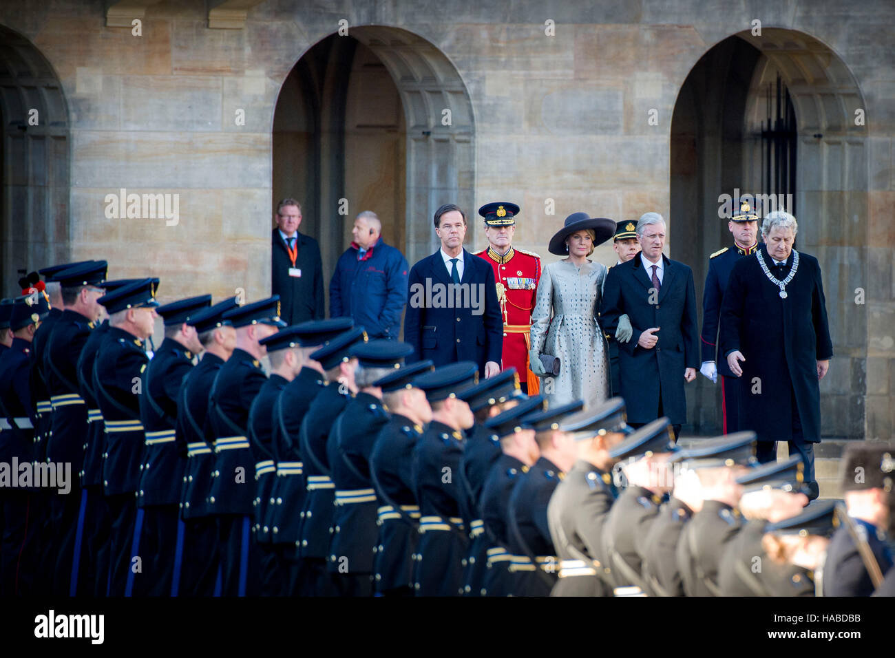 Amsterdam, The Netherlands. 28th Nov, 2016. King Philippe of Belgium ...