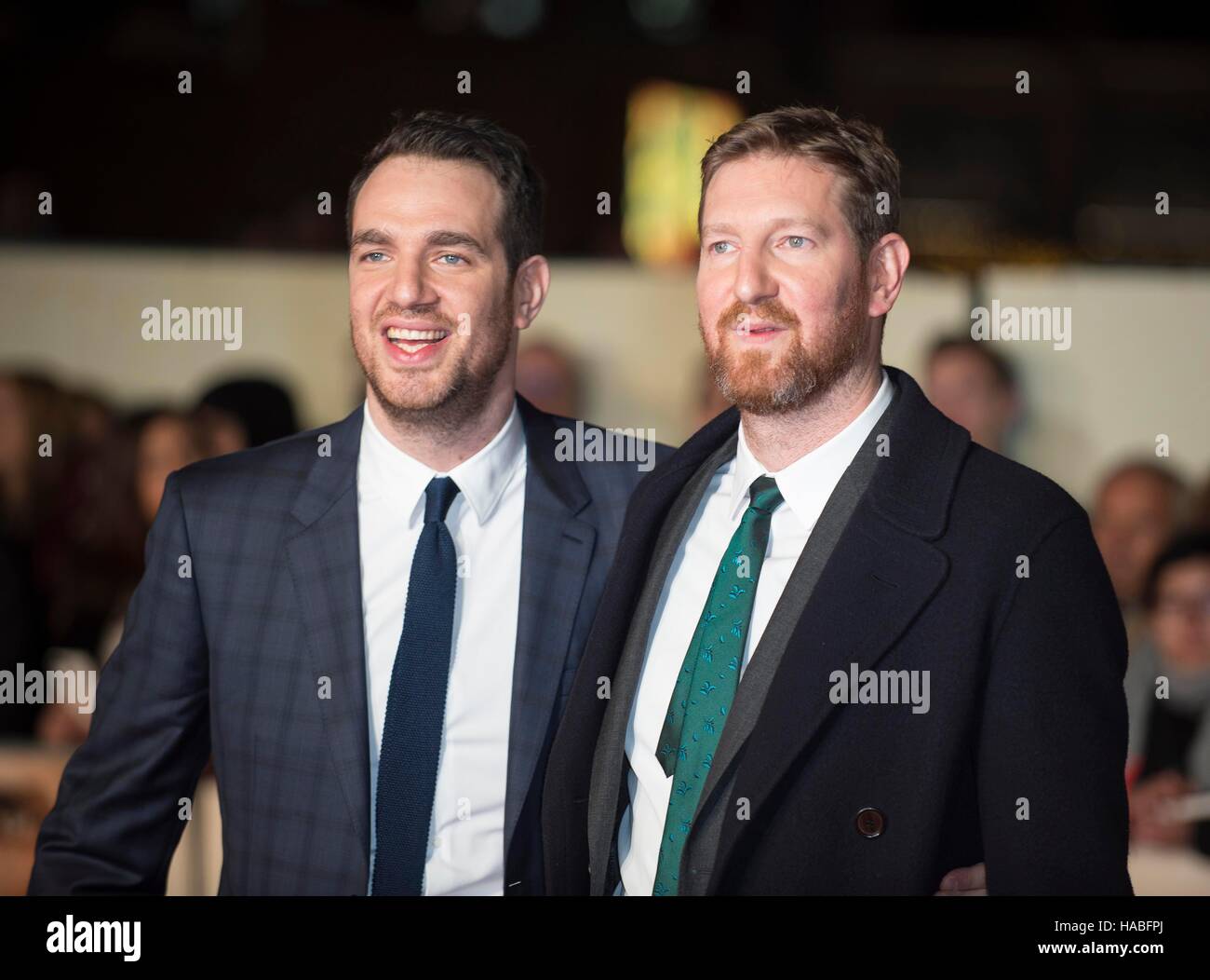 London, UK. 28th Nov, 2016. Gabe Turner and Benjamin Turner at the ...