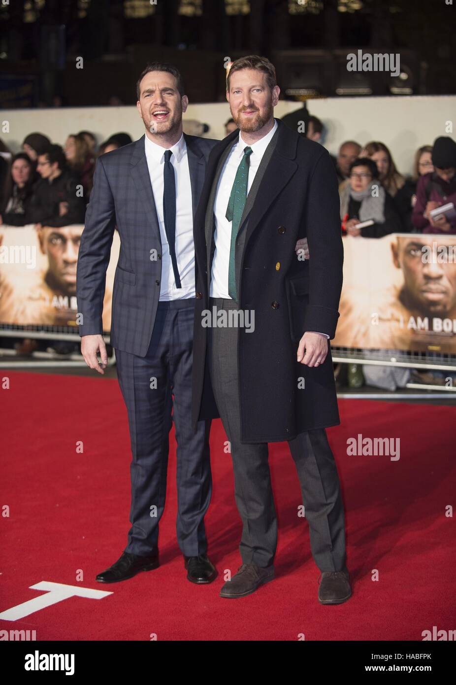 London, UK. 28th Nov, 2016. Gabe Turner and Benjamin Turner at the ...