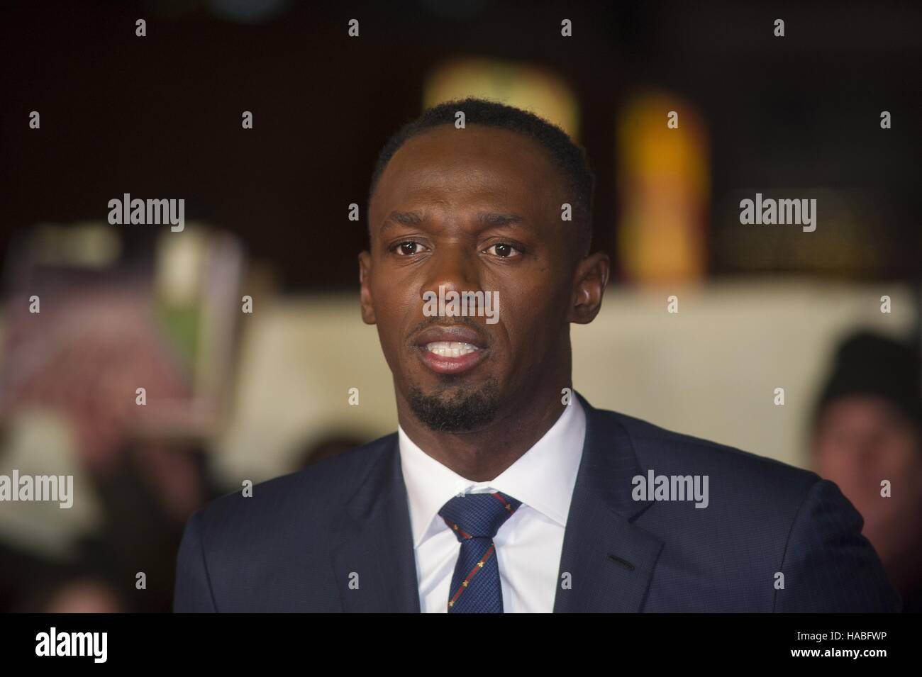 London, UK. 28th Nov, 2016. Usain Bolt at the World Premiere of 'I Am ...