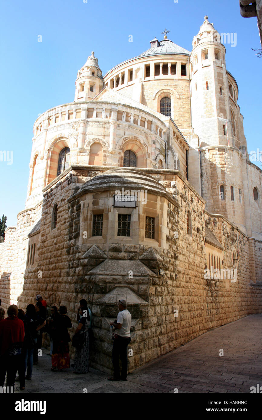 Jerusalem, Israel. 26th Nov, 2016. View of the Dormition Abbey in ...