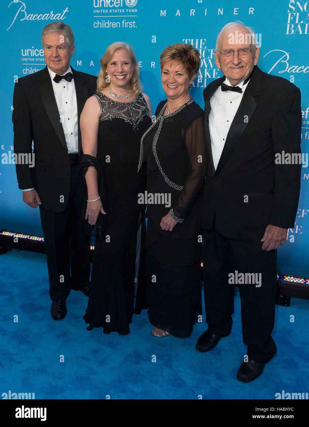 New York, NY, USA. 29th Nov, 2016. Stan Soderstrom, Misty Soderstrom ...