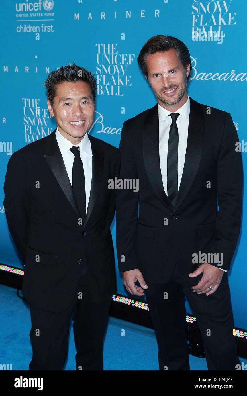 New York, NY, USA. 29th Nov, 2016. Vern Yip and Craig Koch at the 12th ...