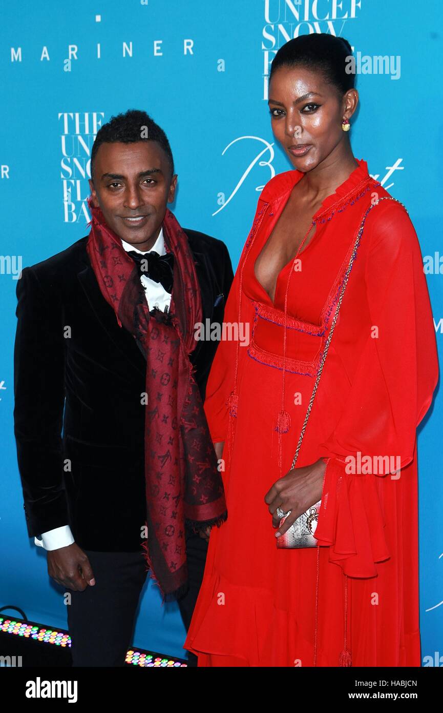 New York, NY, USA. 29th Nov, 2016. Marcus Samuelsson and Maya ...