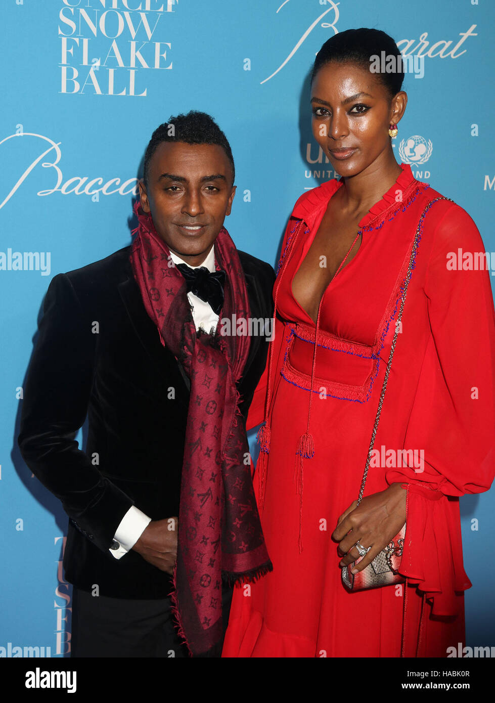 New York, USA. 29th Nov, 2016. Chef MARCUS SAMUELSSON and MAYA ...