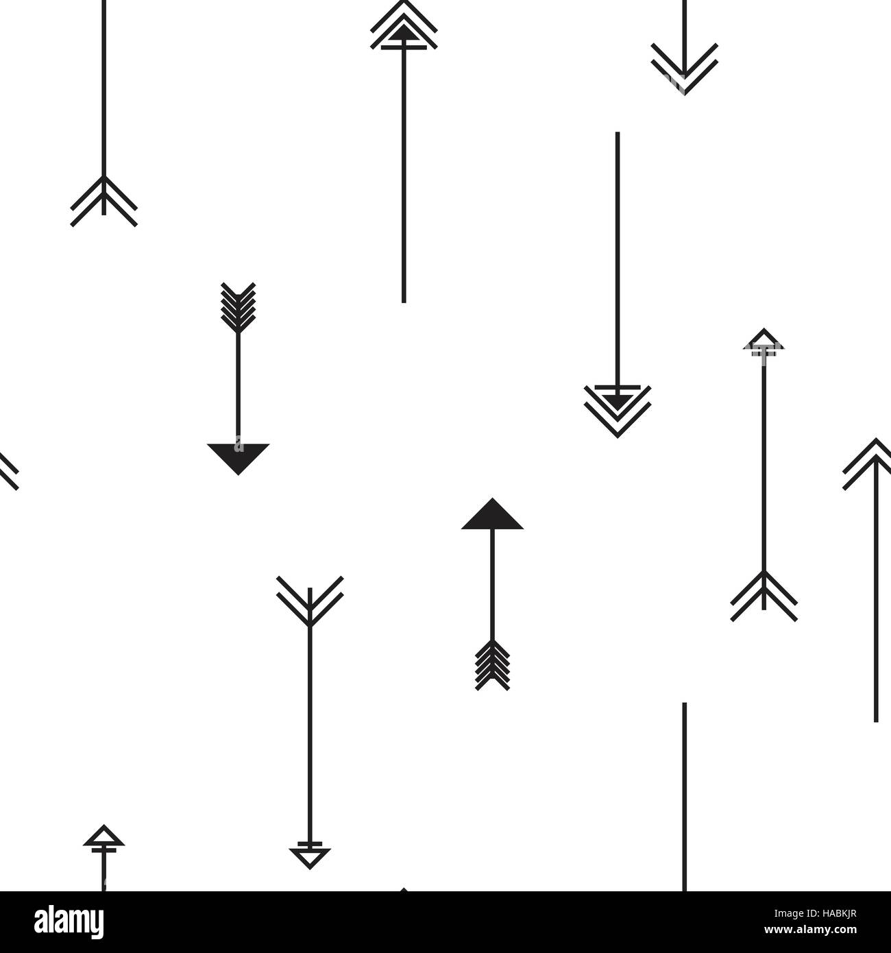 Tribal arrows seamless pattern Stock Vector Image & Art - Alamy