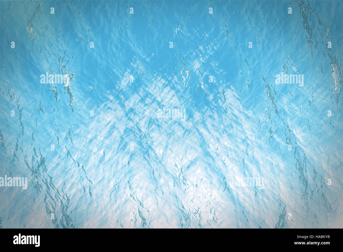 rendering surface underwater blue background in sea Stock Photo - Alamy