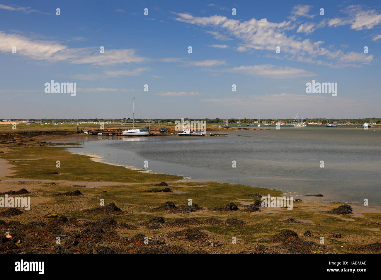 Keyhaven yachts hi-res stock photography and images - Alamy