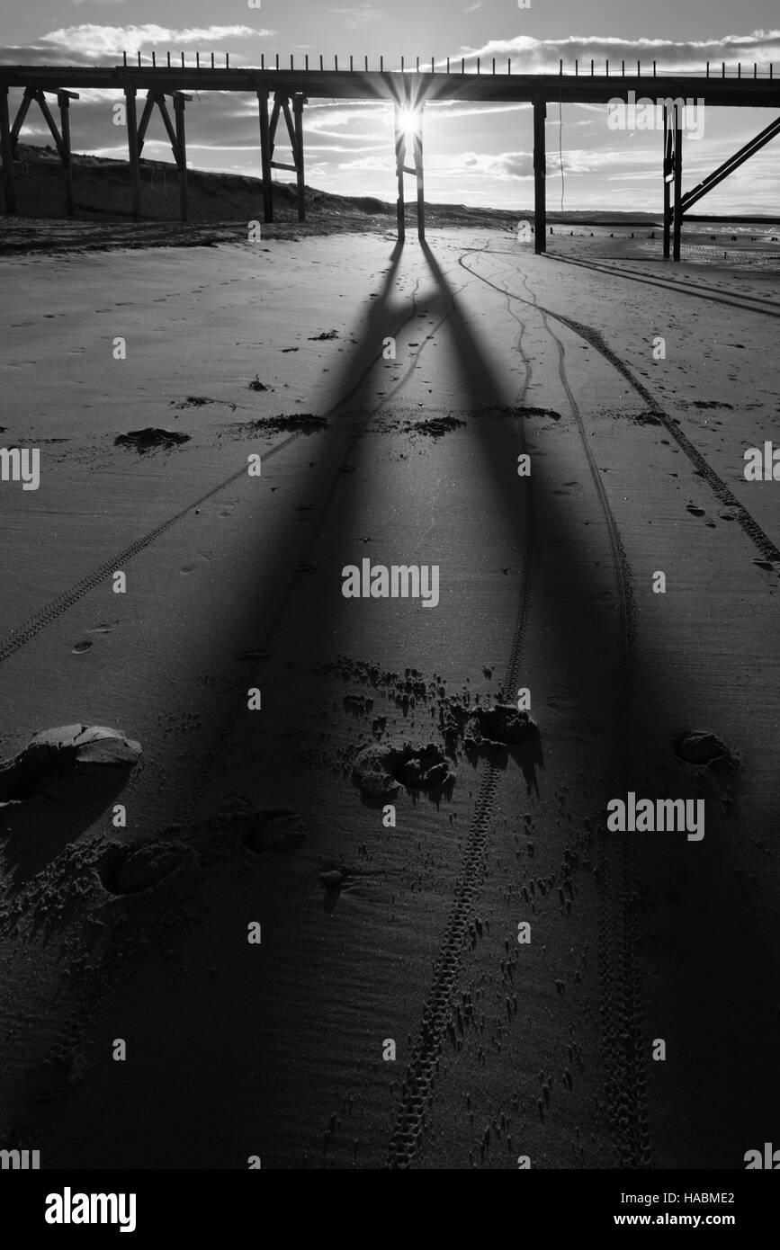 Steetley pier, Hartlepool Stock Photo - Alamy