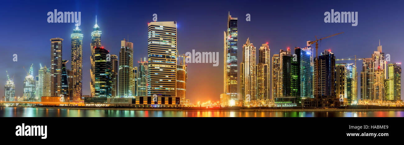 Business bay of Dubai, UAE Stock Photo - Alamy