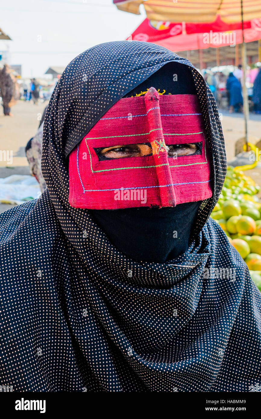 Bandari woman, Iran Stock Photo - Alamy