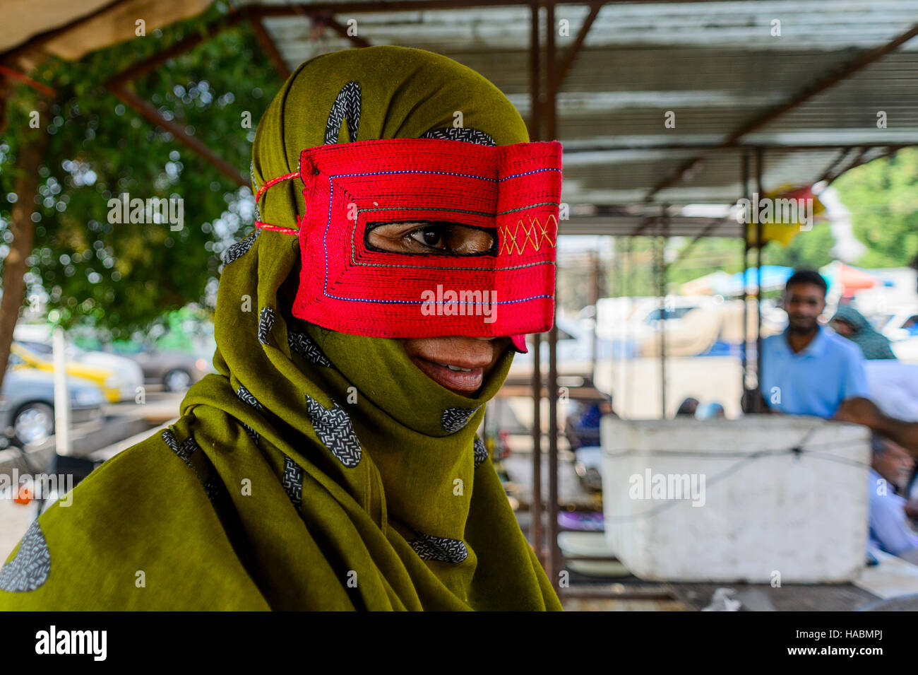 Bandari woman, Iran Stock Photo - Alamy