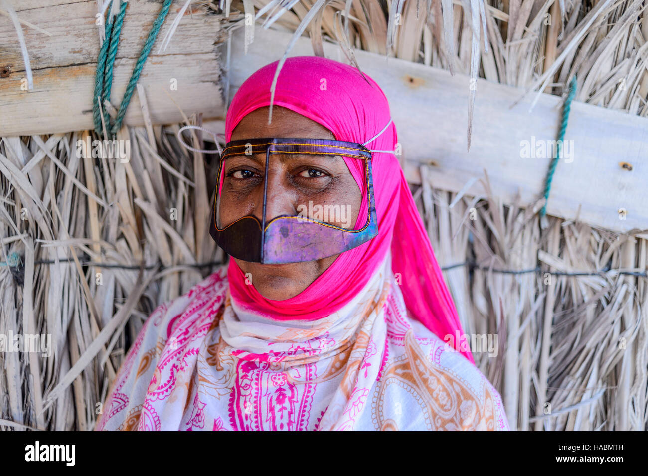 Bandari woman, Iran Stock Photo - Alamy