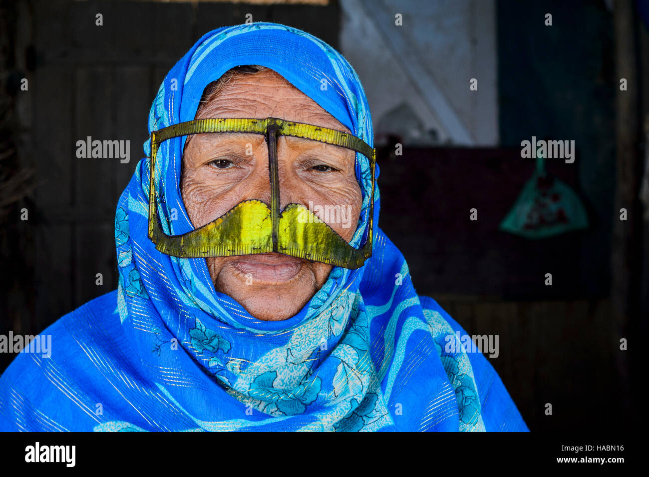 Bandari woman, Iran Stock Photo - Alamy