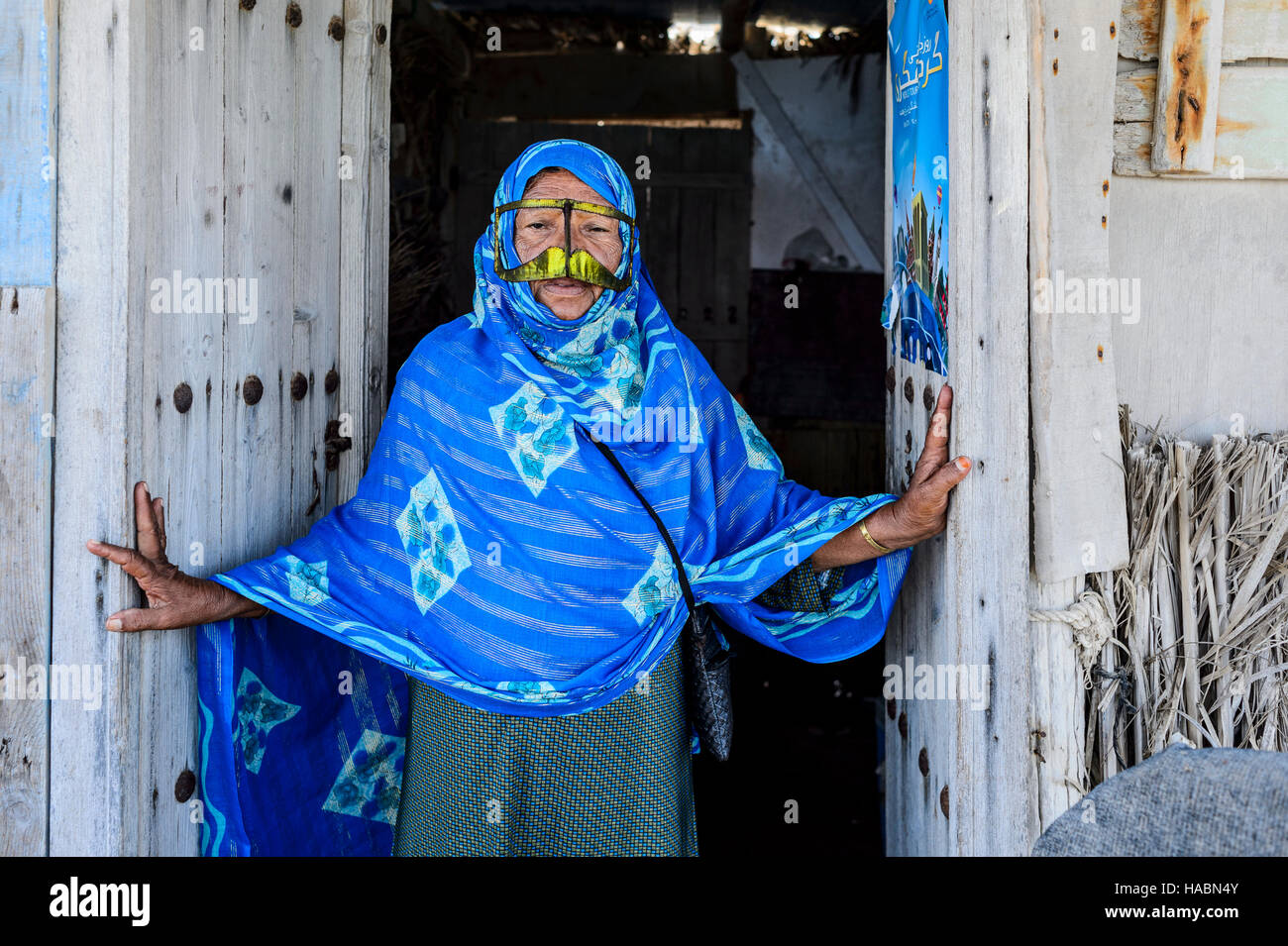 Bandari woman, Iran Stock Photo - Alamy