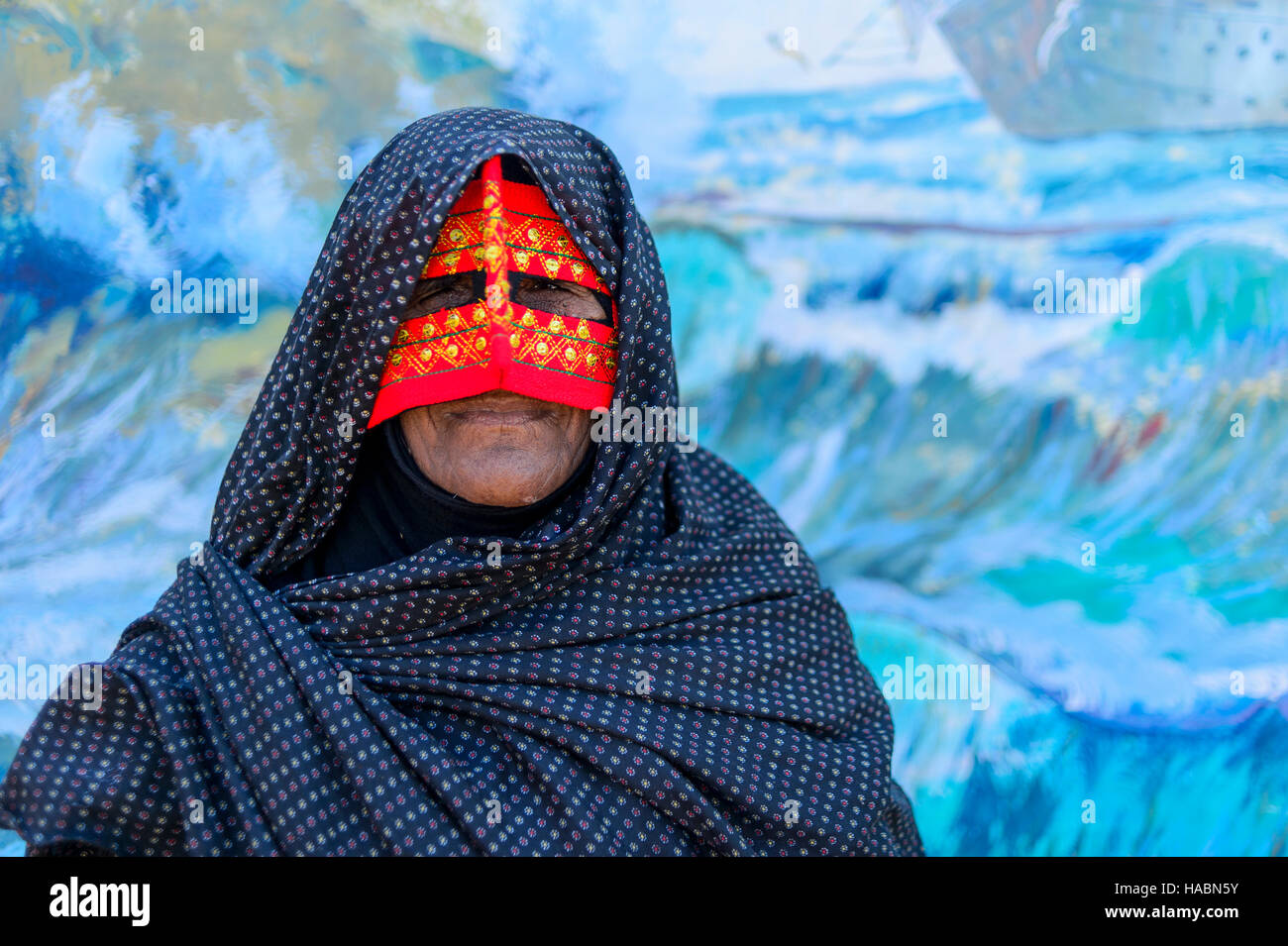 Bandari woman, Iran Stock Photo - Alamy