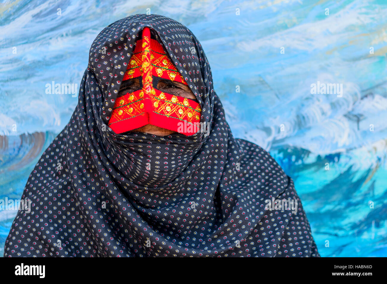 Bandari woman, Iran Stock Photo - Alamy