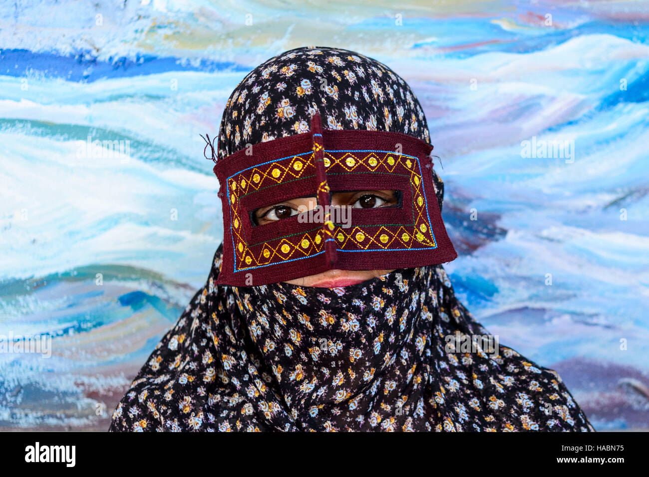 Bandari woman, Iran Stock Photo - Alamy