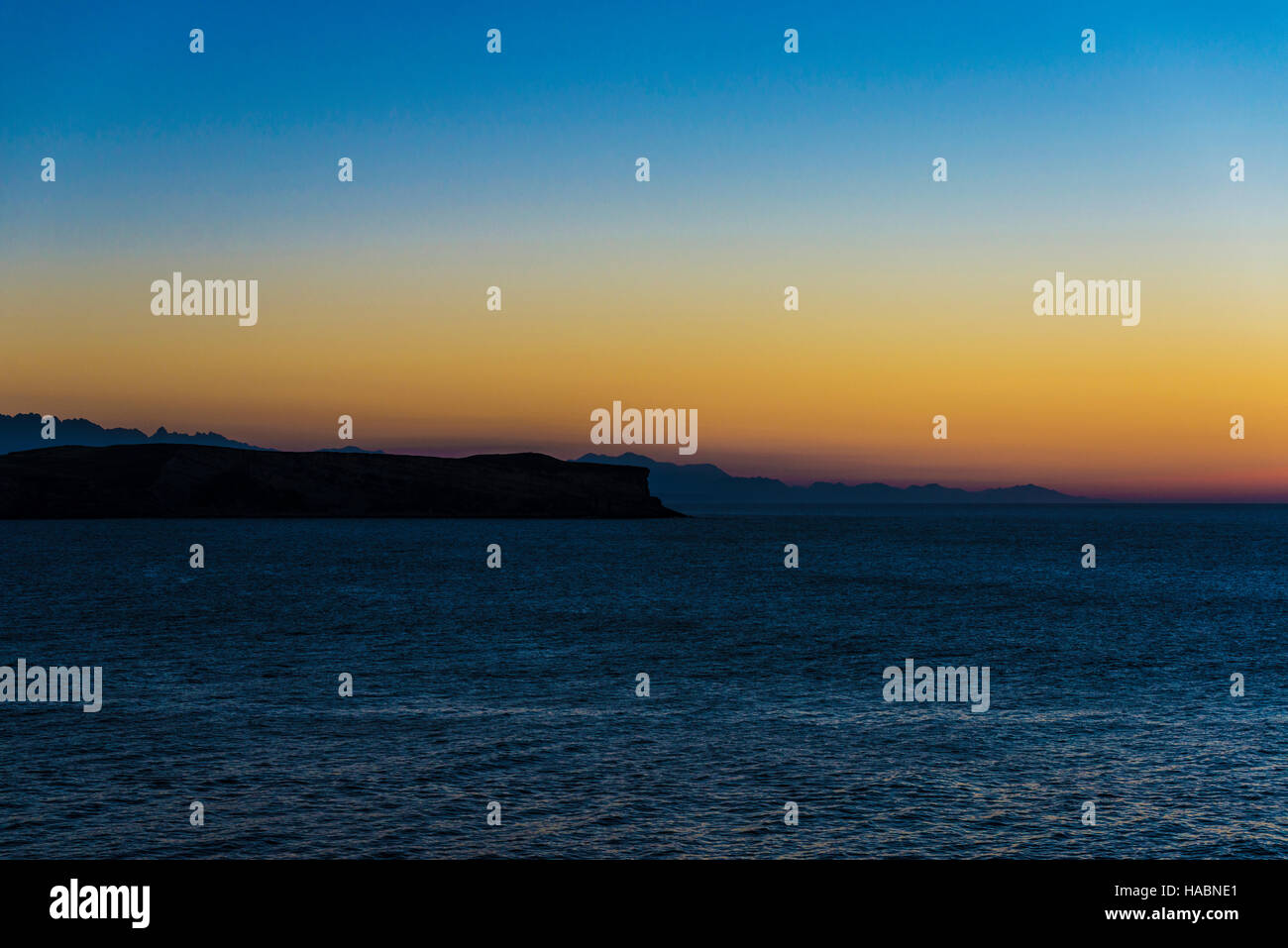 Beautiful sunset over the Atlantic ocean in Cantabria, Spain. Sunrise ...
