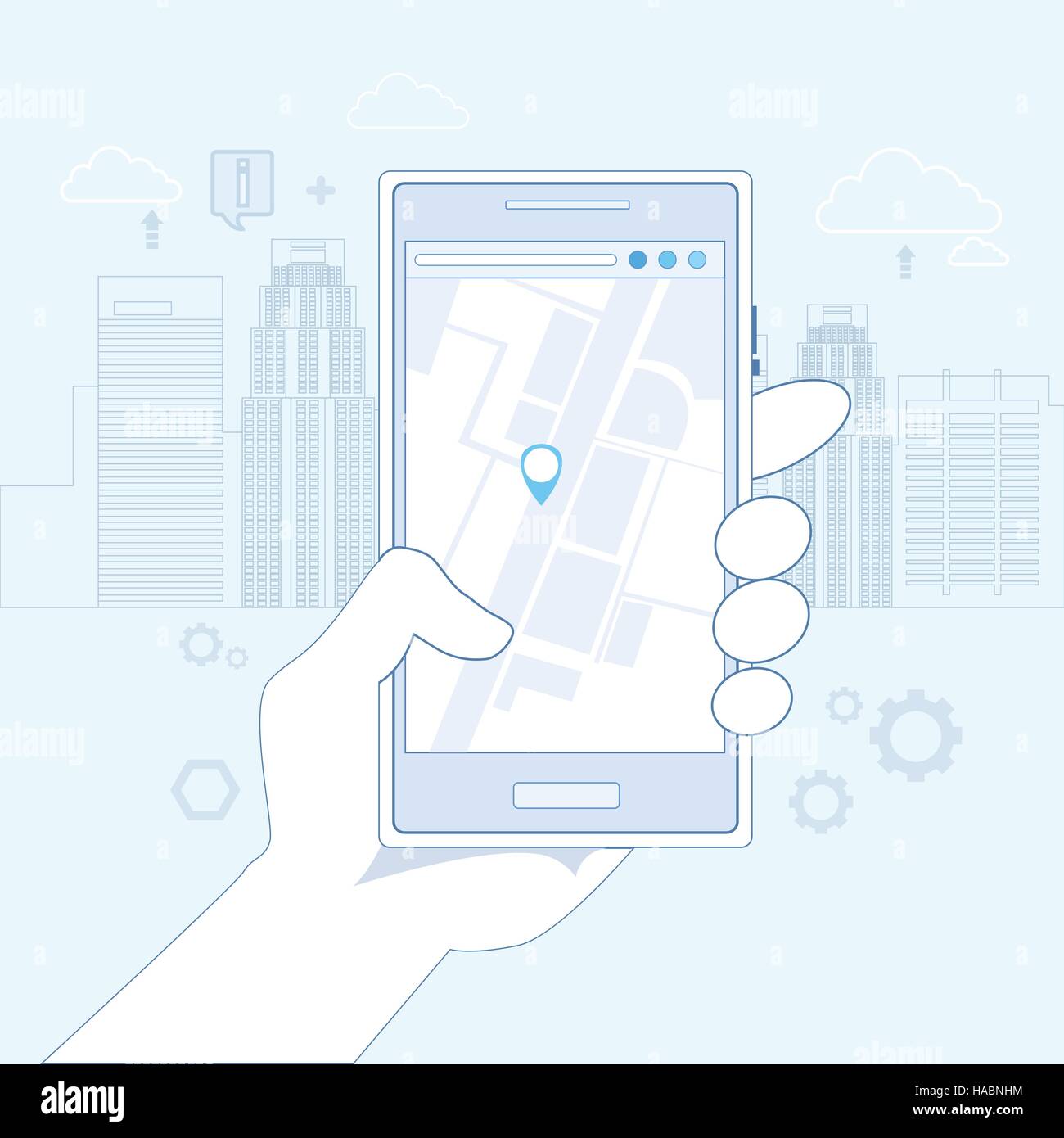 Navigational application hi-res stock photography and images - Alamy