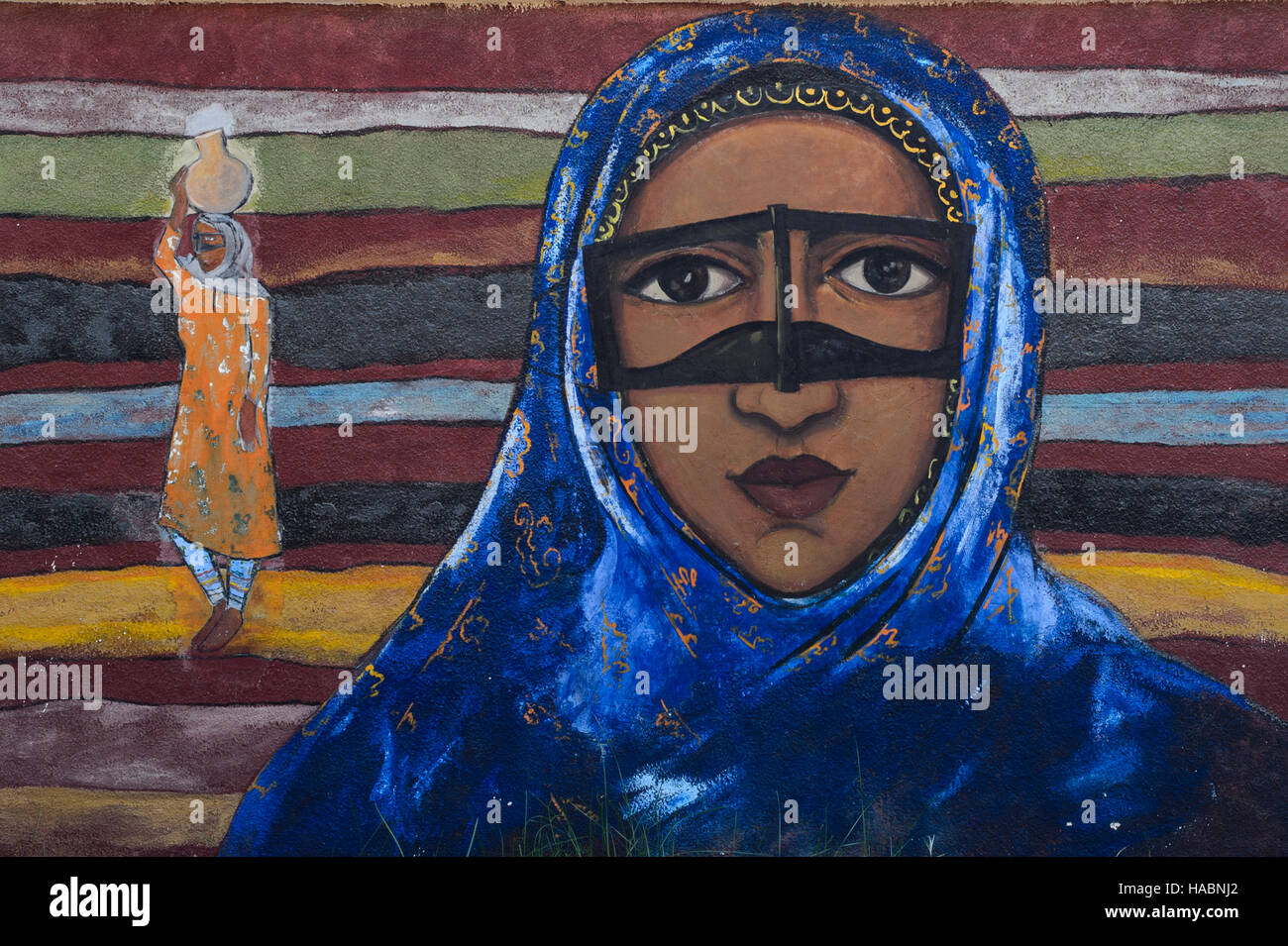Bandari woman, Iran Stock Photo - Alamy