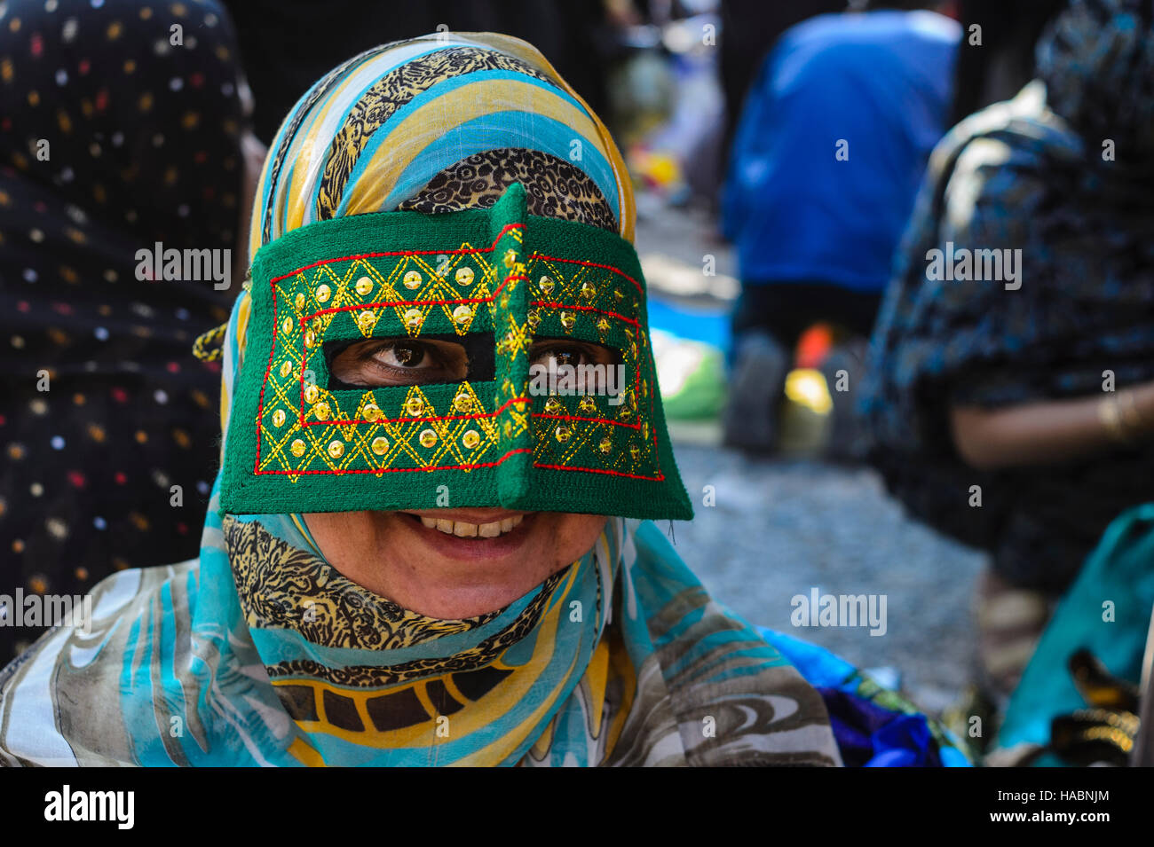 Bandari woman, Iran Stock Photo - Alamy