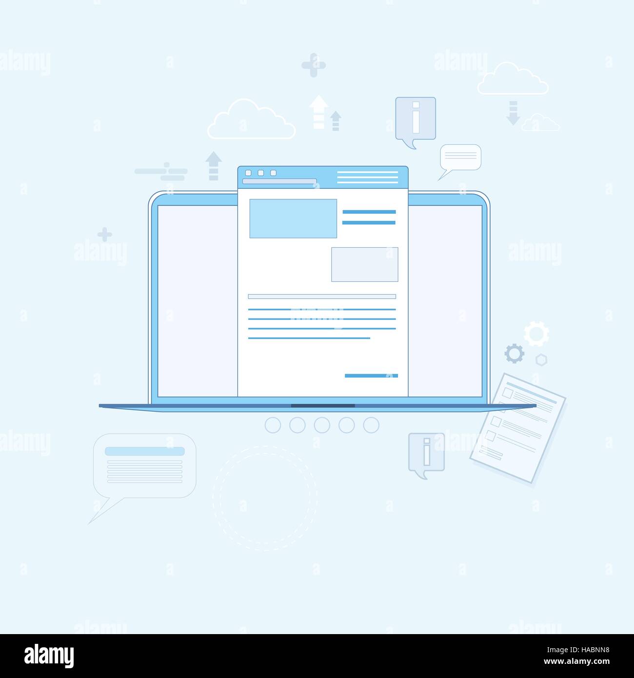 Digital application Stock Vector Images - Alamy