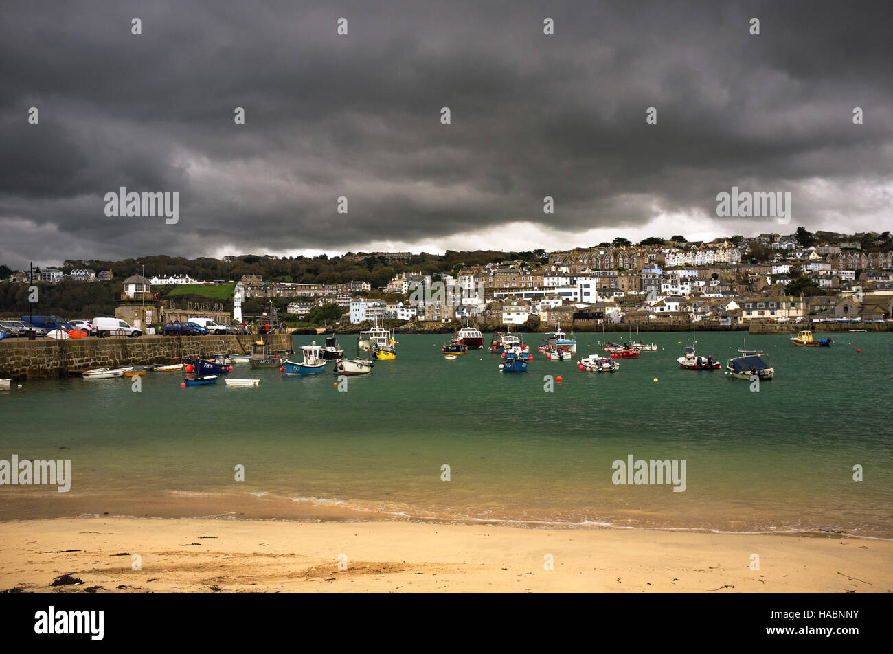 St ives storm hi-res stock photography and images - Alamy