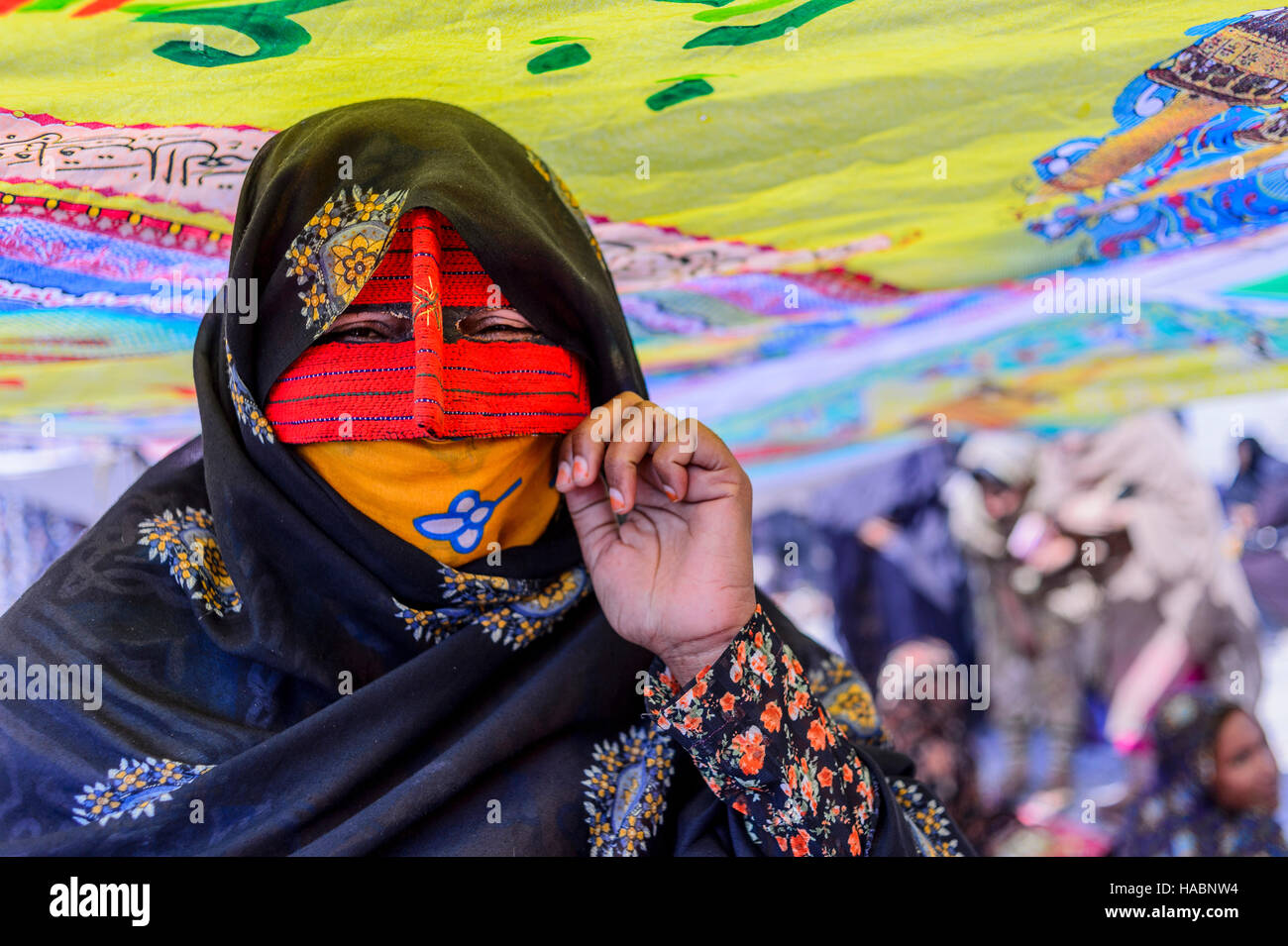 Bandari woman, Iran Stock Photo - Alamy