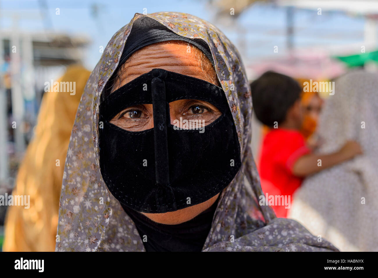 Bandari woman, Iran Stock Photo - Alamy