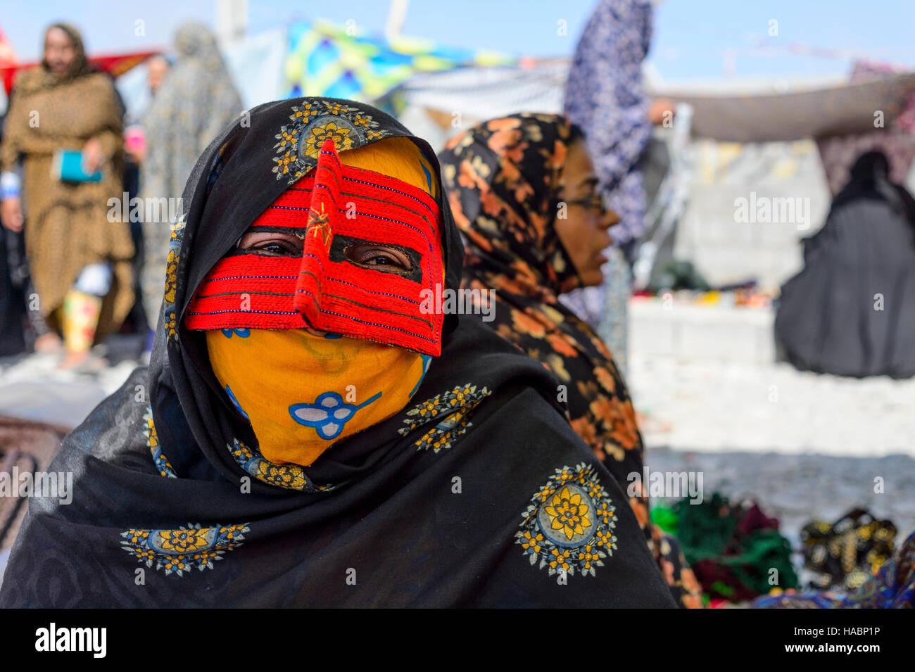 Bandari woman, Iran Stock Photo - Alamy