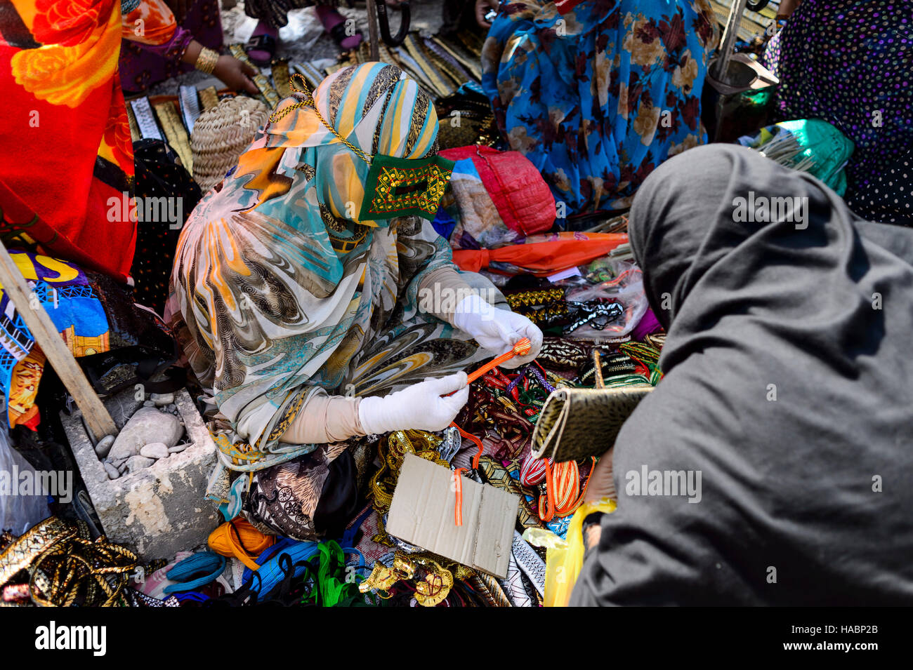 Bandari woman, Iran Stock Photo - Alamy