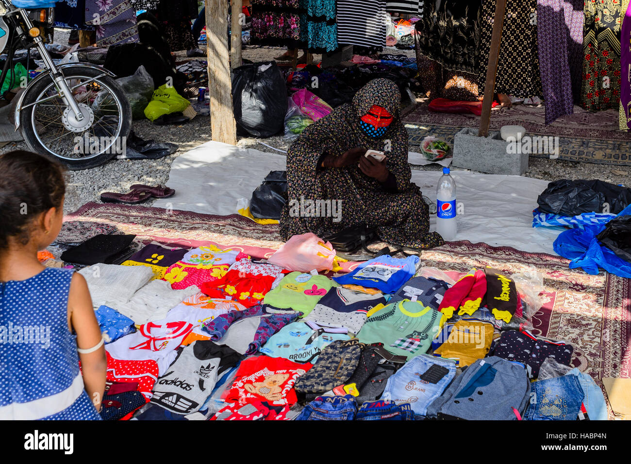 Bandari woman, Iran Stock Photo - Alamy