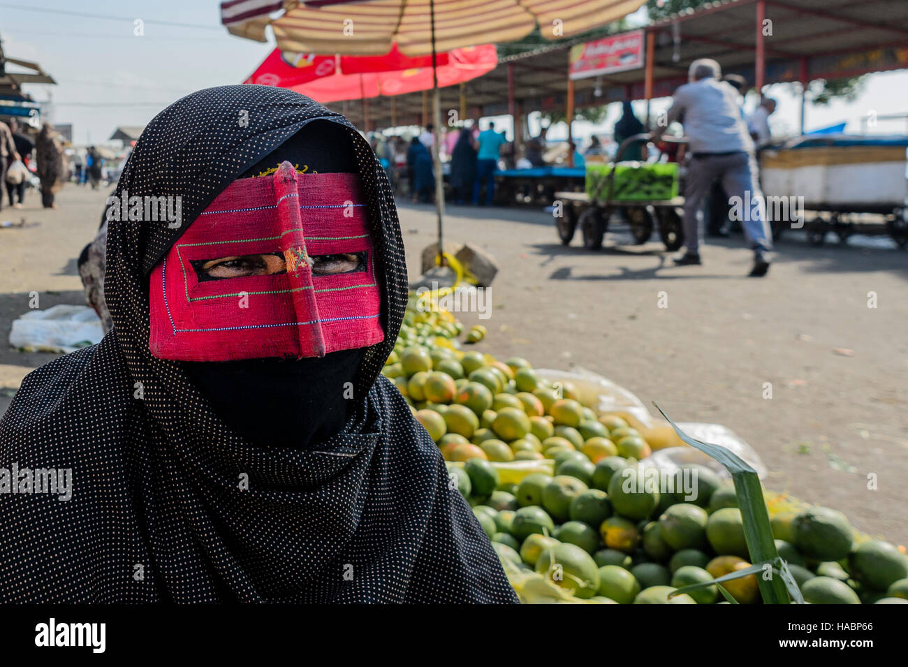Bandari woman, Iran Stock Photo - Alamy