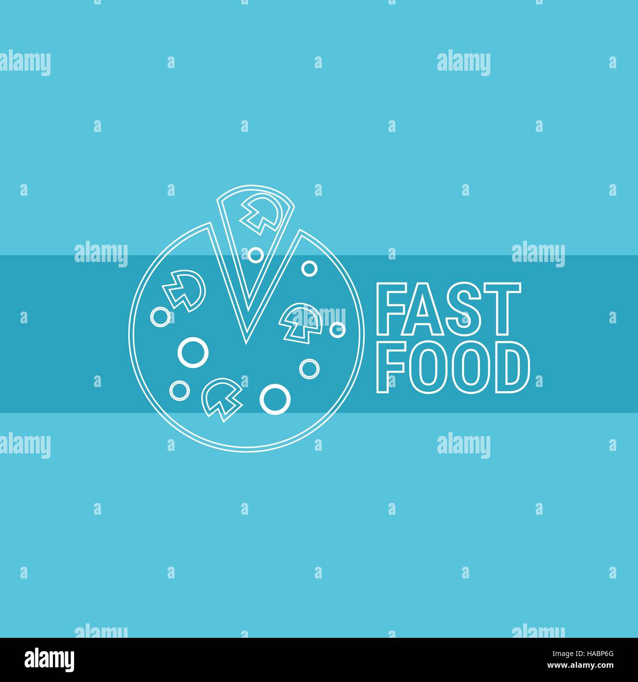 Bad food restaurant Stock Vector Images - Alamy