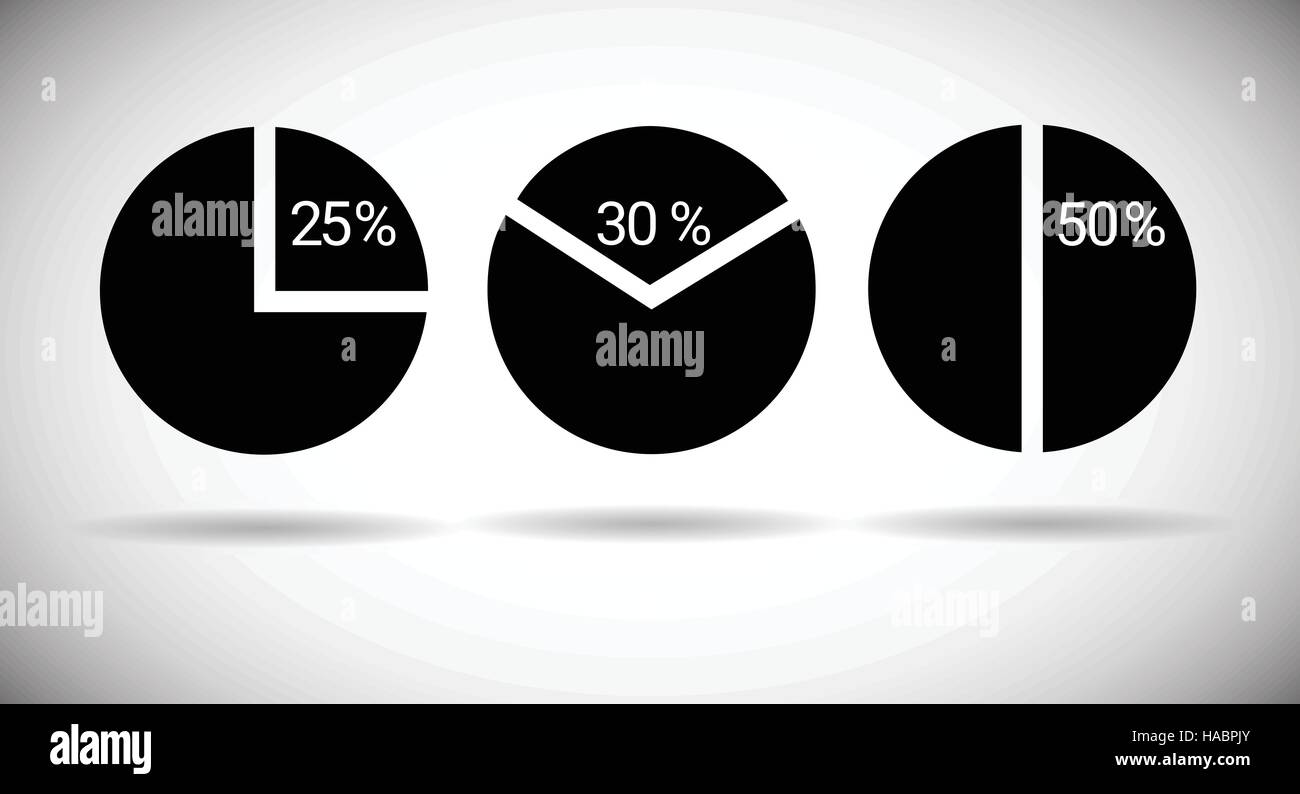 Document pie chart icon hi-res stock photography and images - Alamy