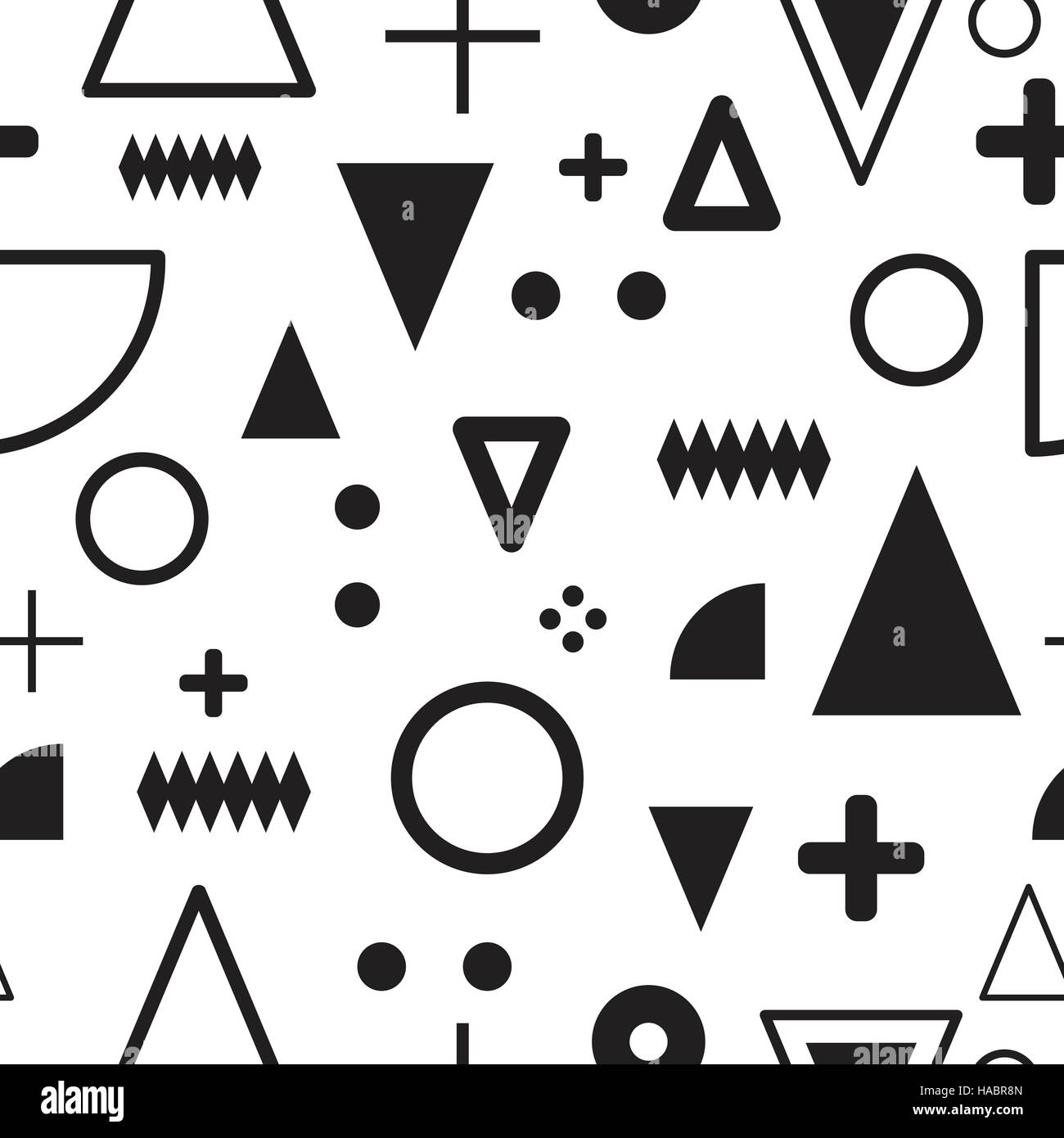 Seamless pattern sacred geometric Cut Out Stock Images & Pictures - Alamy