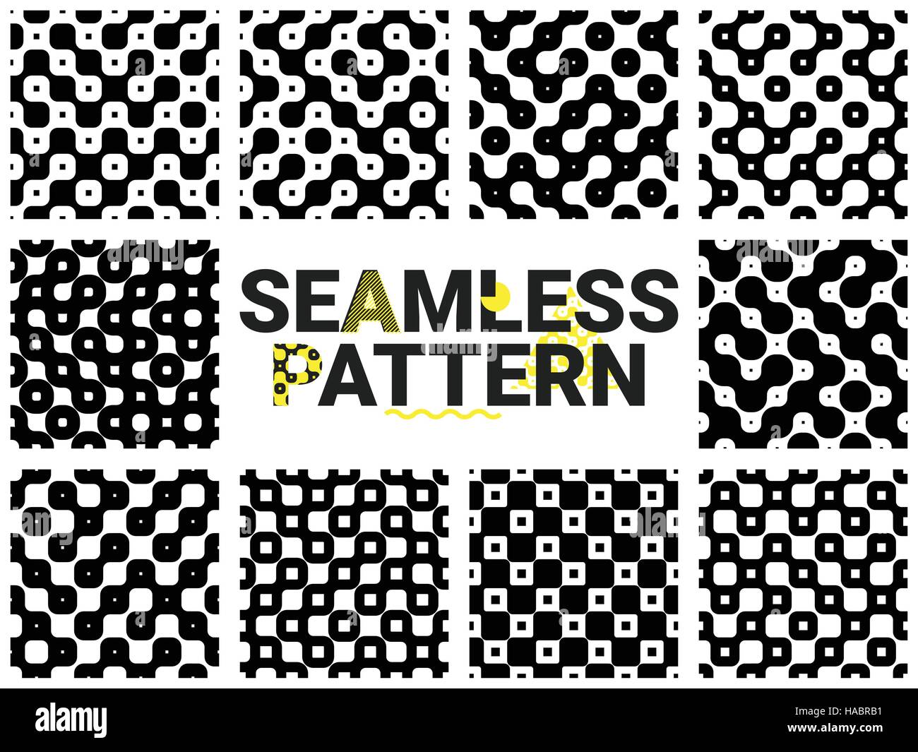 geometric seamless patterns Stock Vector Image & Art - Alamy