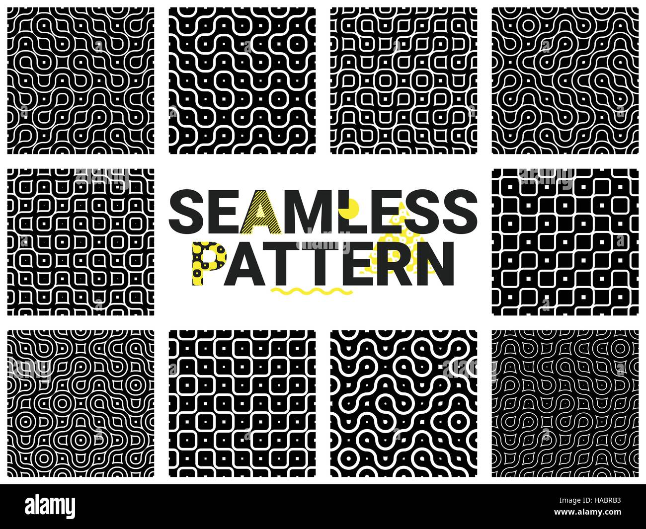 geometric seamless patterns Stock Vector Image & Art - Alamy
