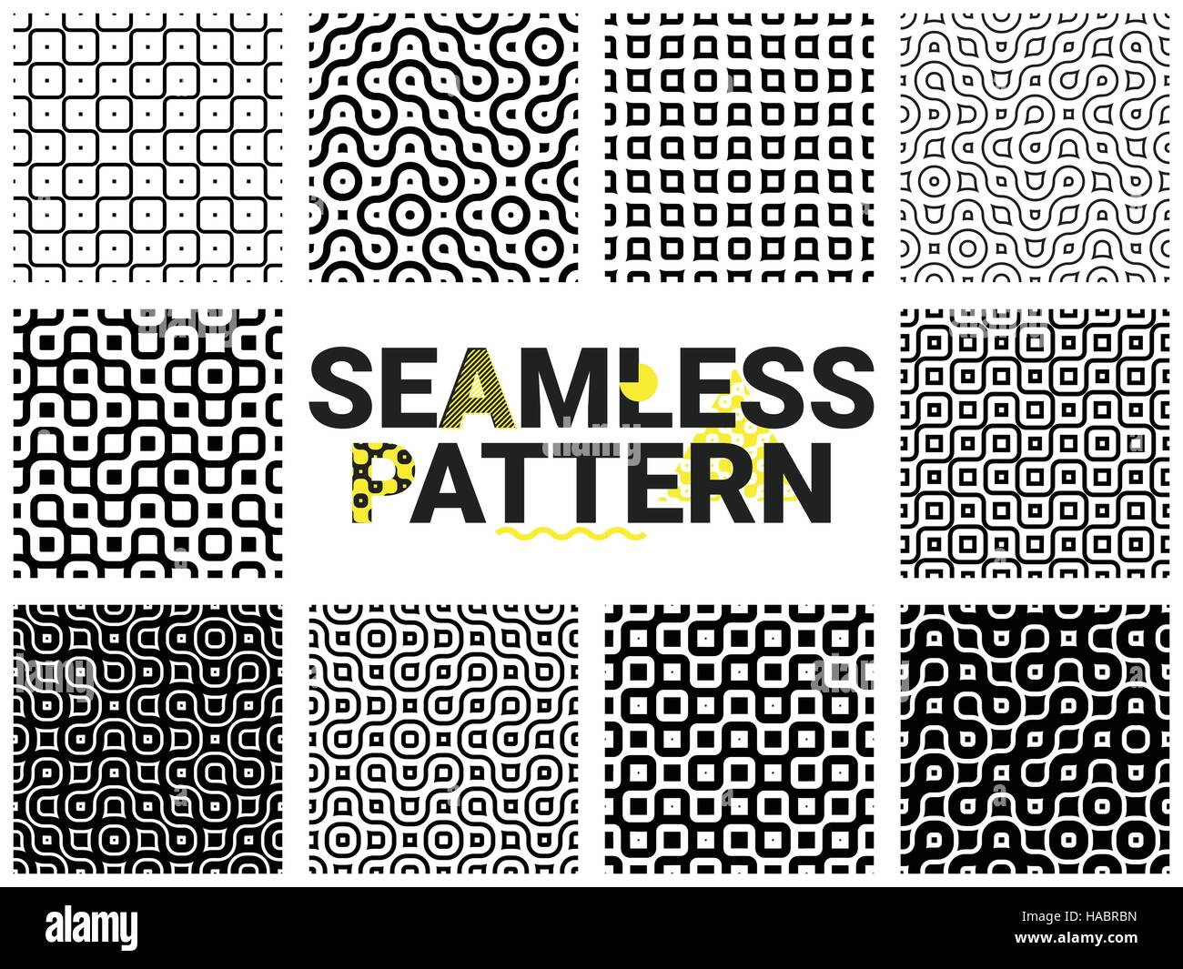 geometric seamless patterns Stock Vector Image & Art - Alamy