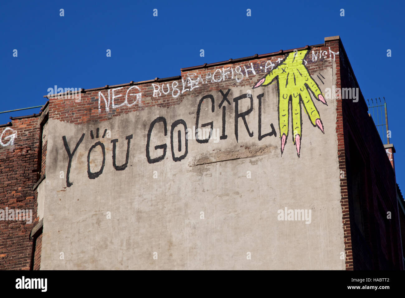 You Go Girl Graffiti