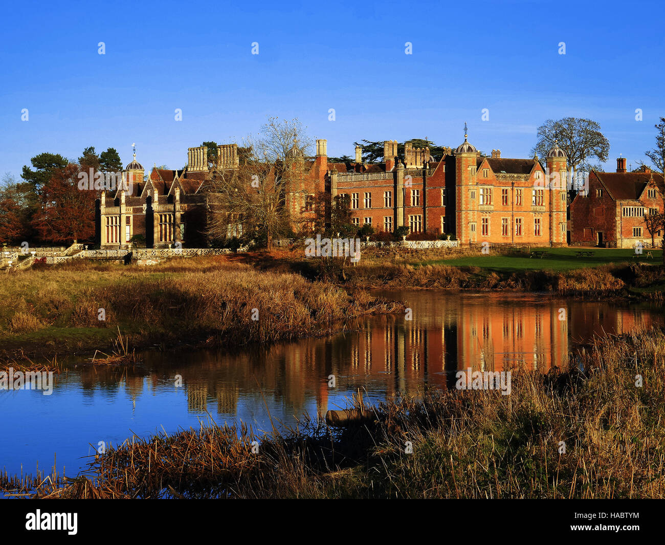 grounds and estate of stately home Stock Photo - Alamy
