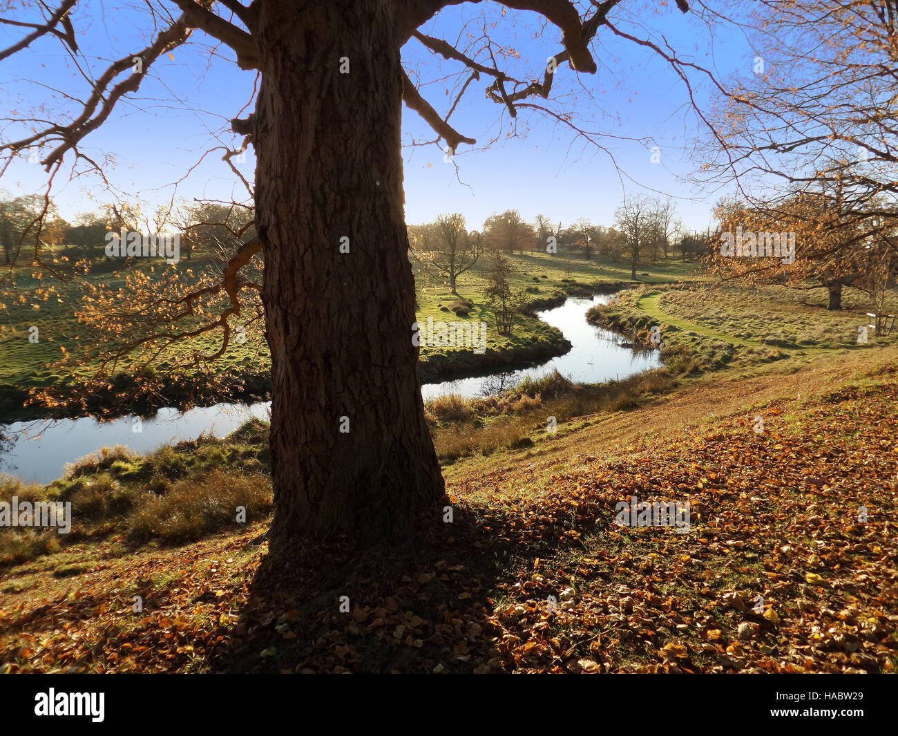 grounds and estate of stately home Stock Photo - Alamy