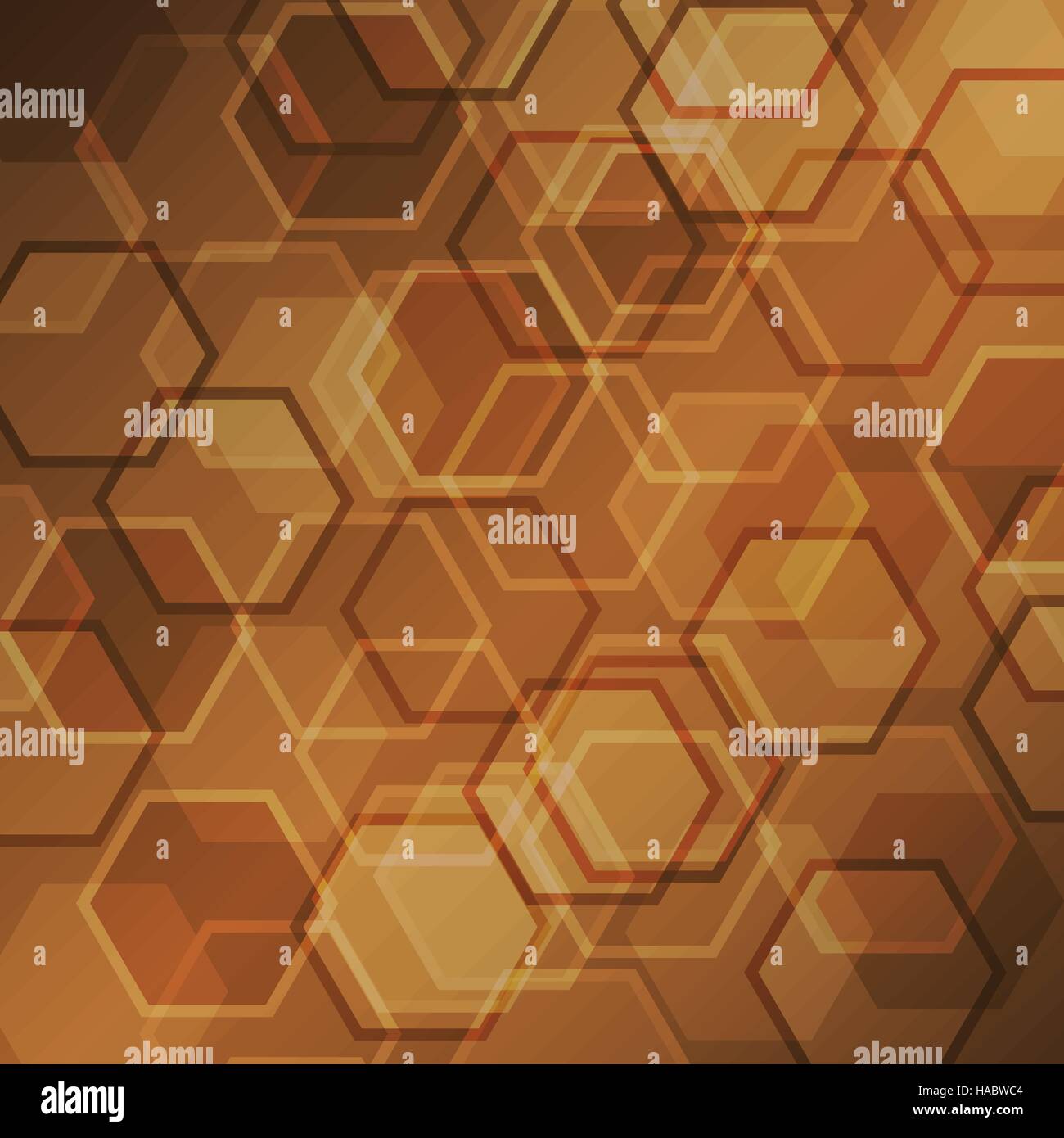 Abstract brown gradient background with hexagon, stock vector Stock ... Abstract brown gradient background with hexagon, stock vector Stock ...