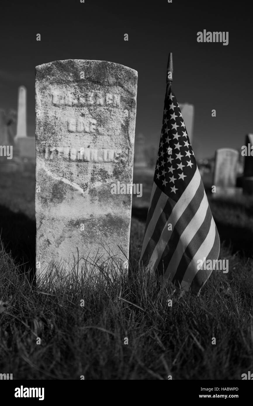 Tombstone Black and White Stock Photos & Images - Alamy