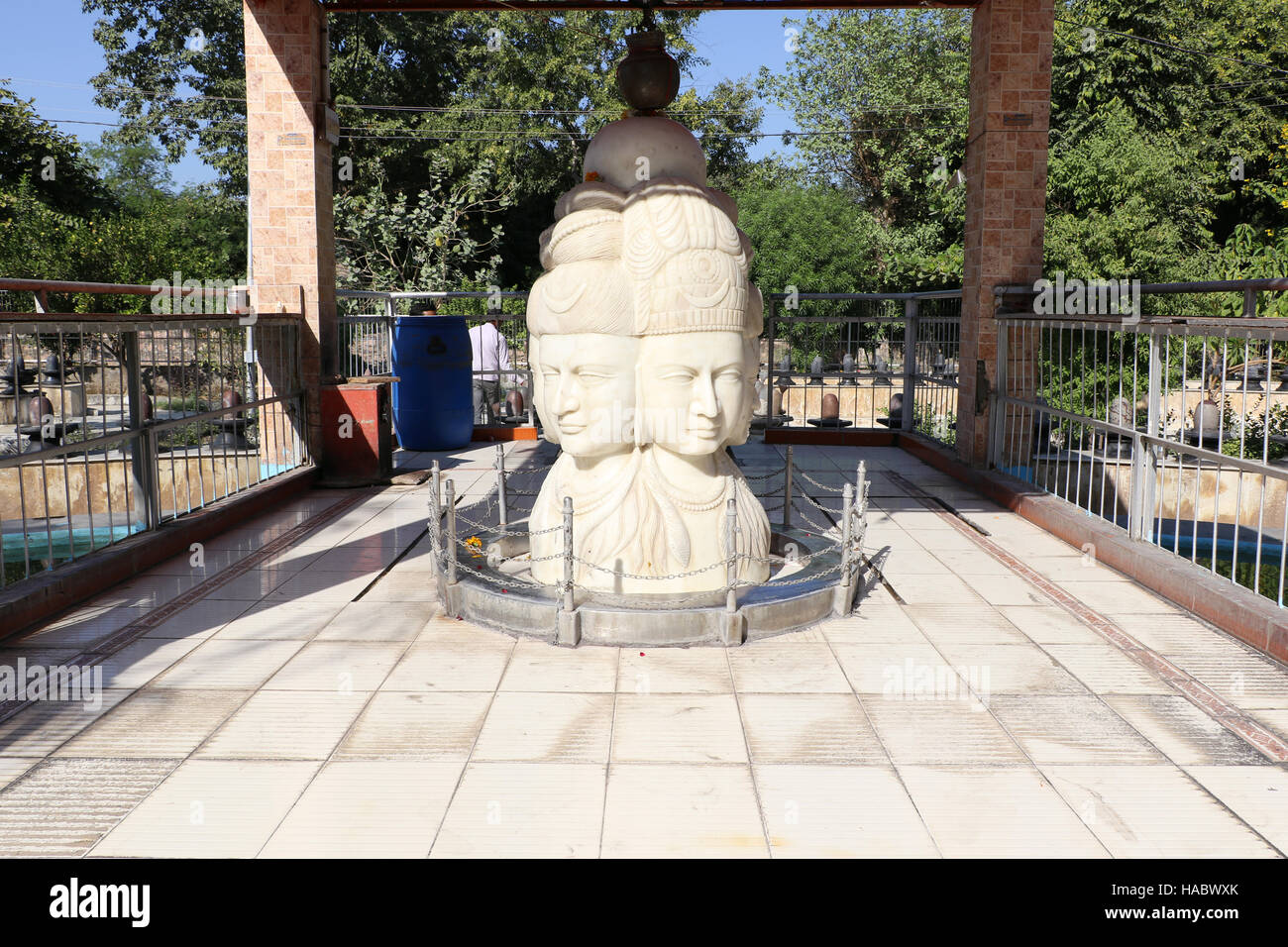 Hindu pilgrim the Shivpuri Dham Stock Photo - Alamy