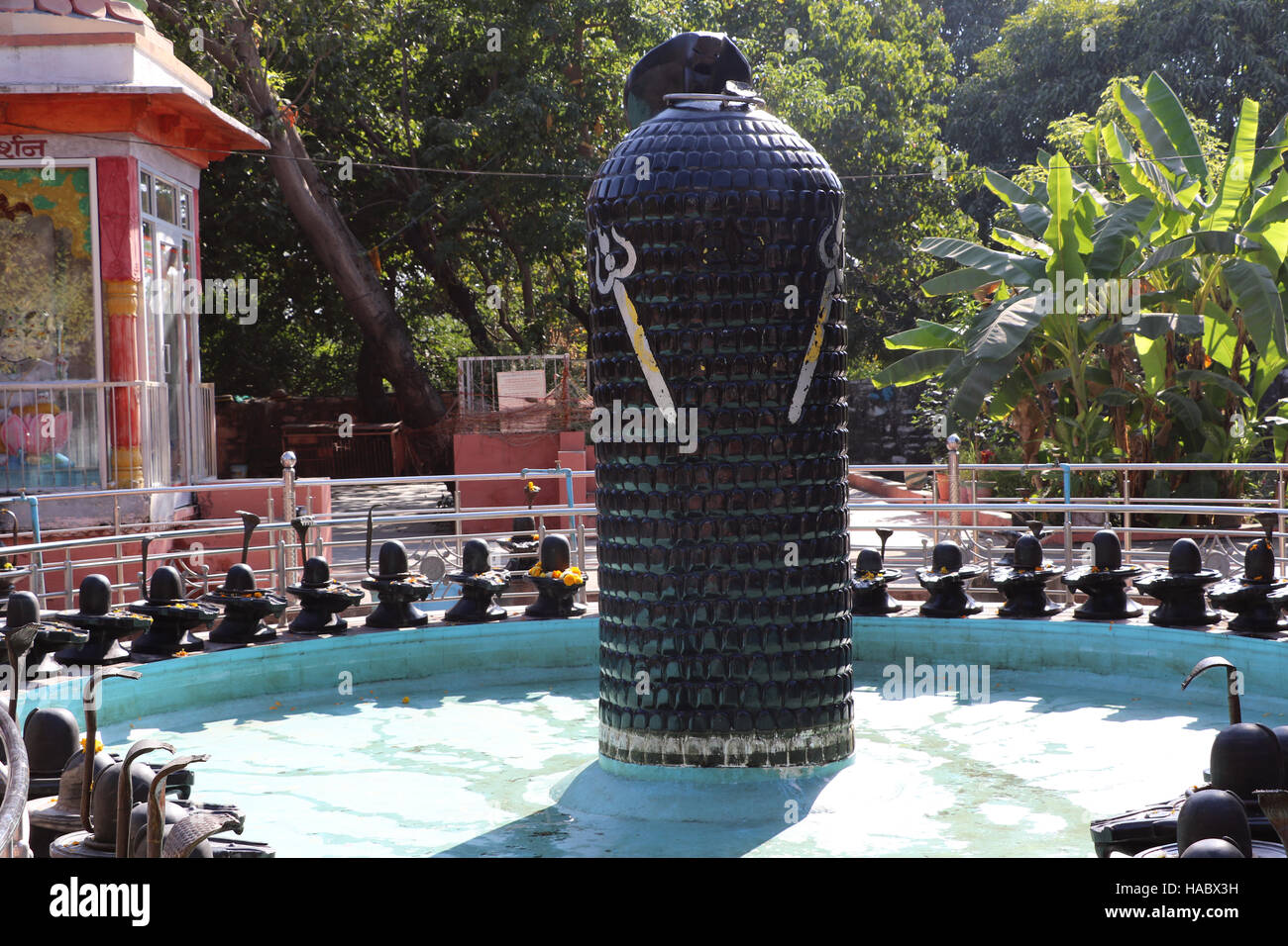 Hindu pilgrim the Shivpuri Dham Stock Photo - Alamy
