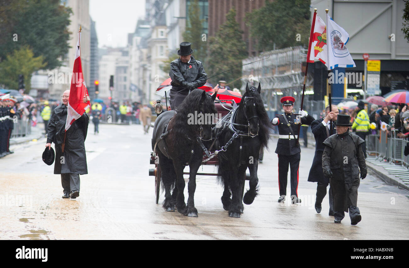 The Lord Mayors Show 2016 in the City of London, the worlds largest ...