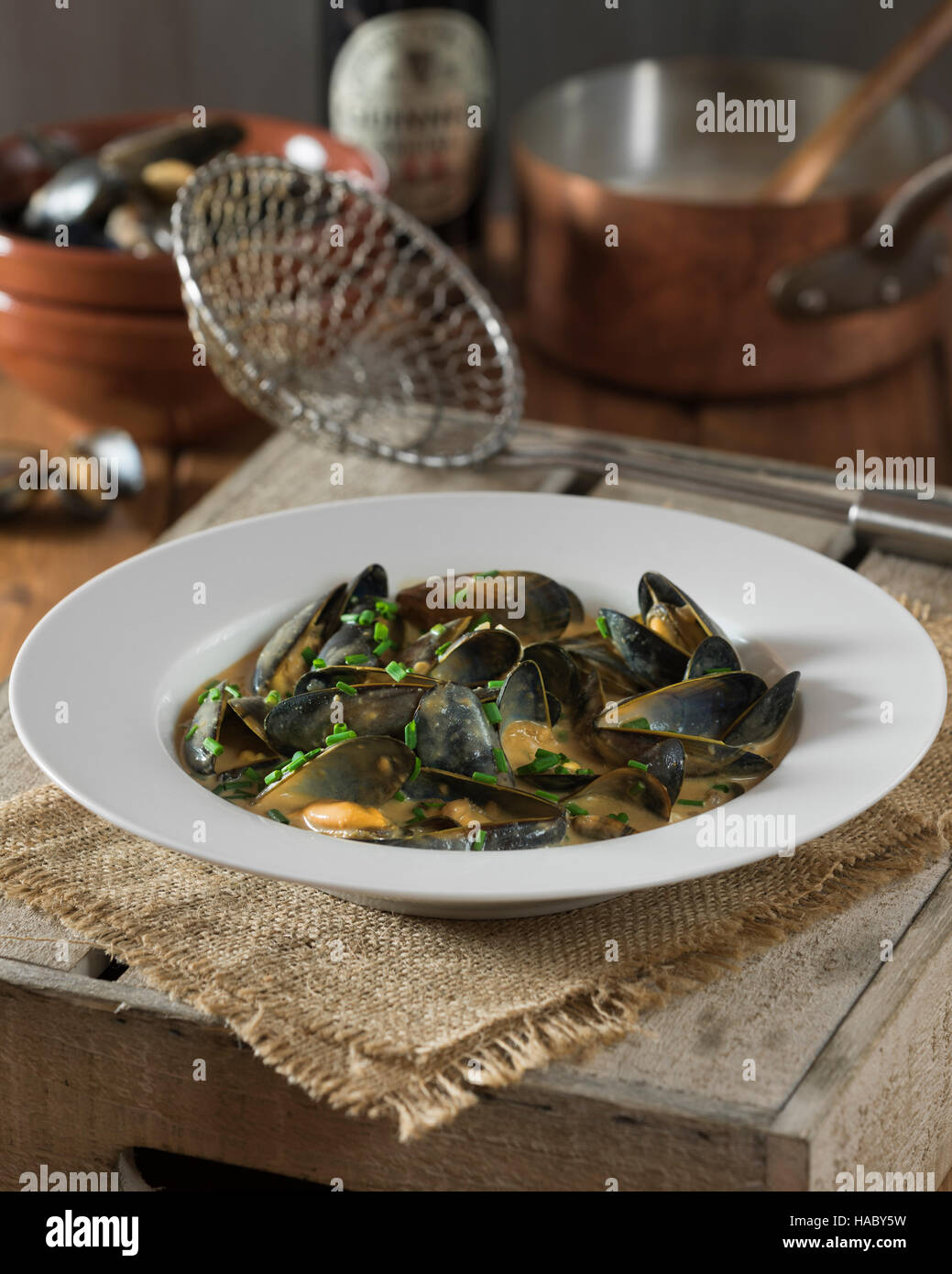 Irish Mussels In Guinness Cream Sauce at David Boyette blog